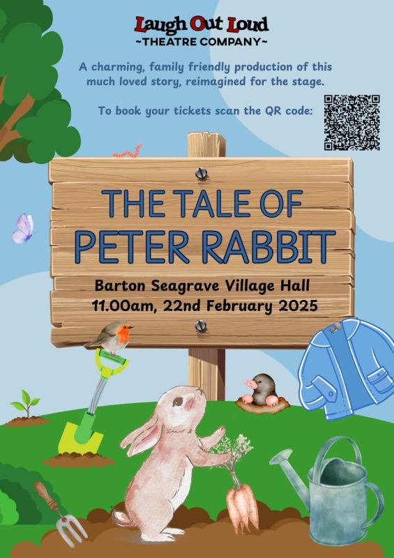 Pantomime Peter Rabbit – Barton Seagrave Village Hall